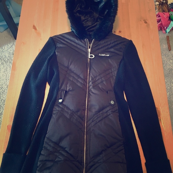 bebe | Jackets & Coats | Bebe Long Winter Coat Very Warm | Poshmark